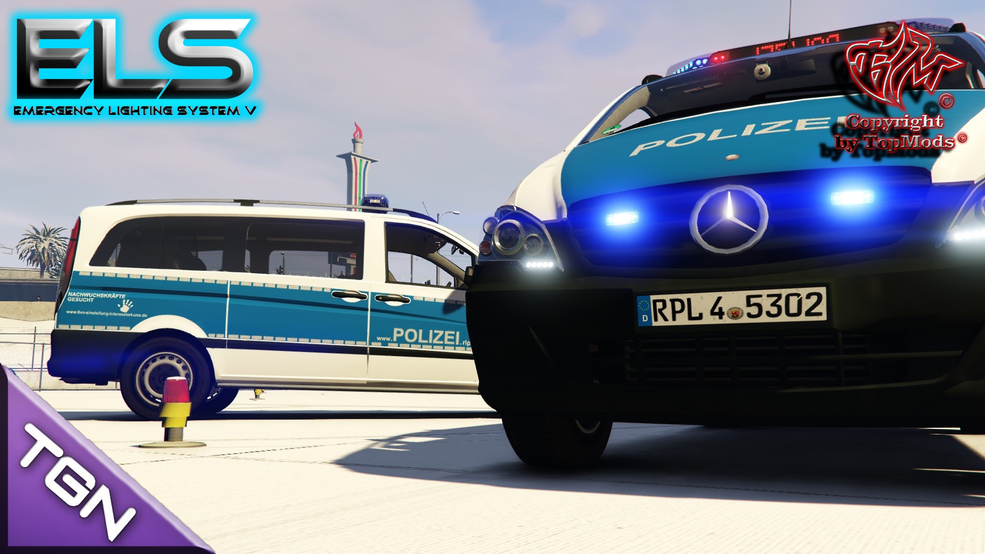 GTA 5 Mod – Mercedes-Benz Vito 2010 Polizei RLP (ELS) – PC Download ...