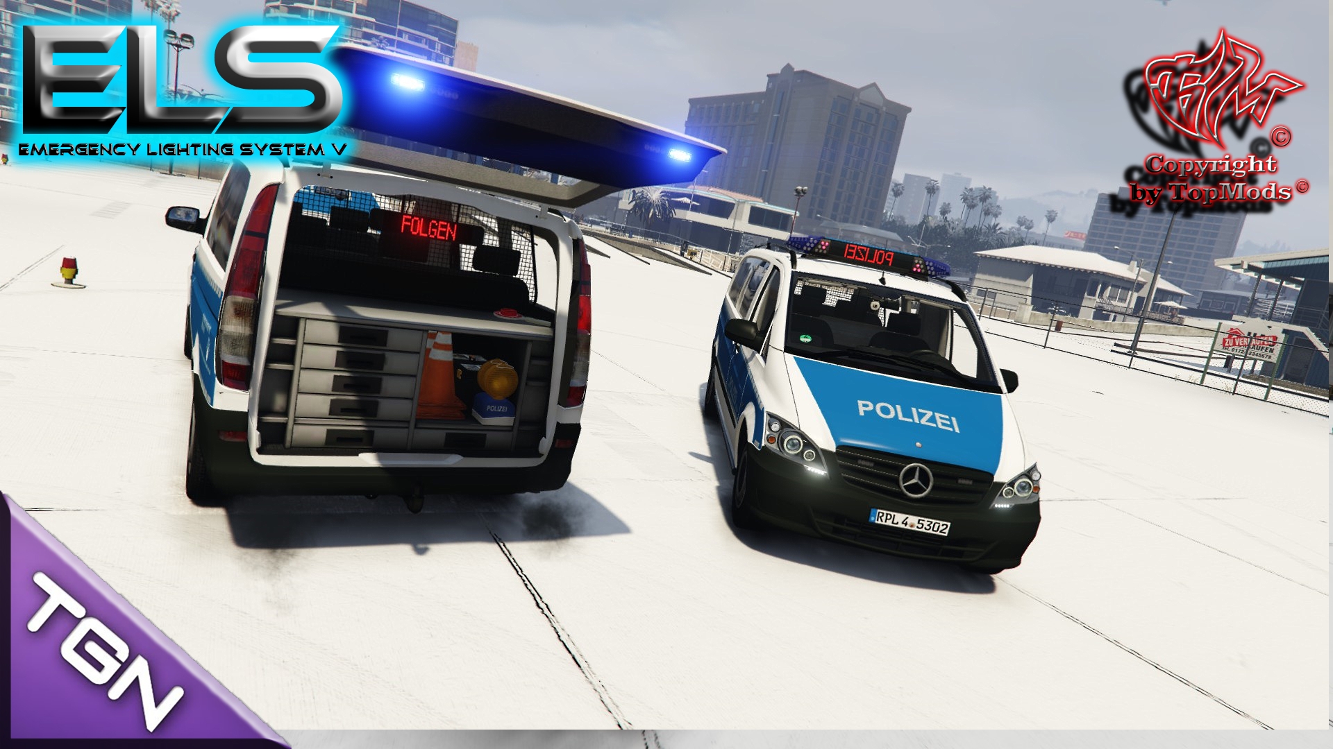 GTA 5 Mod – Mercedes-Benz Vito 2010 Polizei RLP (ELS) – PC Download ...