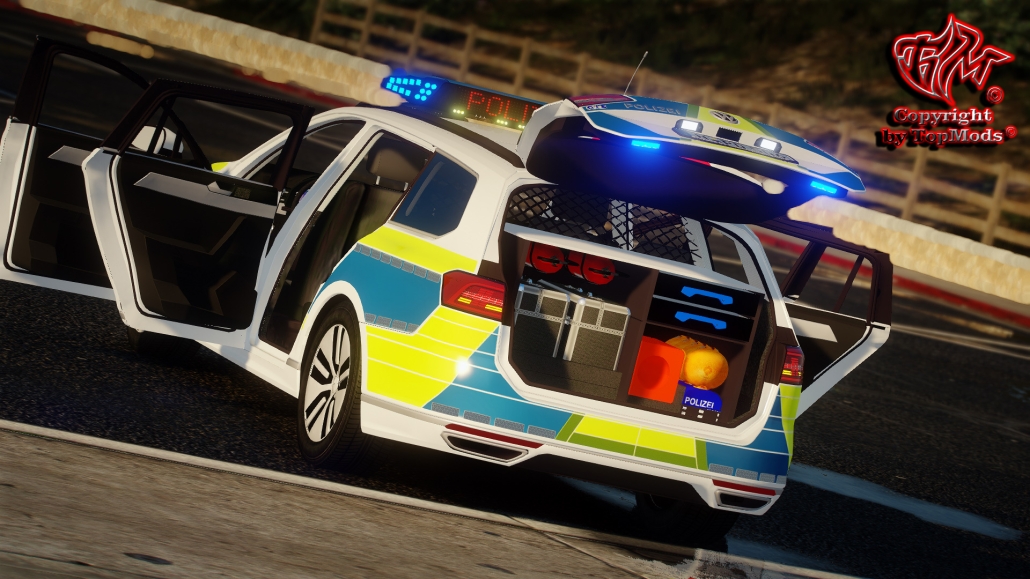 GTA 5 Mod – VW Passat B8 GTE DBS 4K Polizei Hannover – (ELS Addon OIV ...