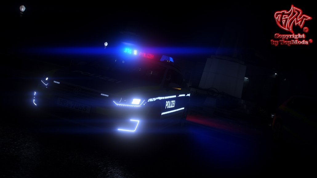 GTA 5 Mod – VW Passat B8 GTE Zirkon Polizei Bremen – (ELS) PC Download ...